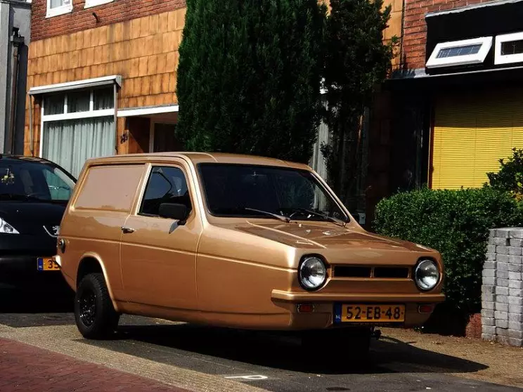 Maailman pienimmät autot Reliant Robin