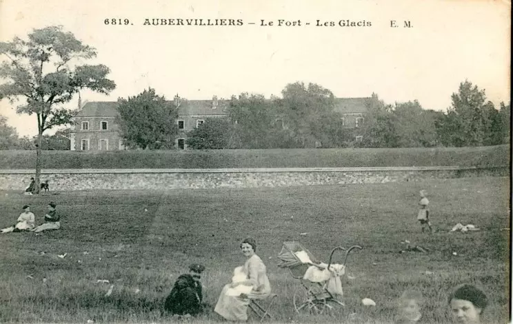 كۆپىنچە رادىئوئاكتىپلىق جايلار Fort d'Aubervilliers