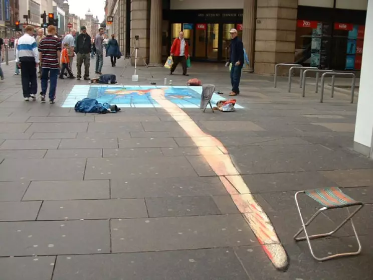 25+ geweldige afbeeldingen van 3D Street Art