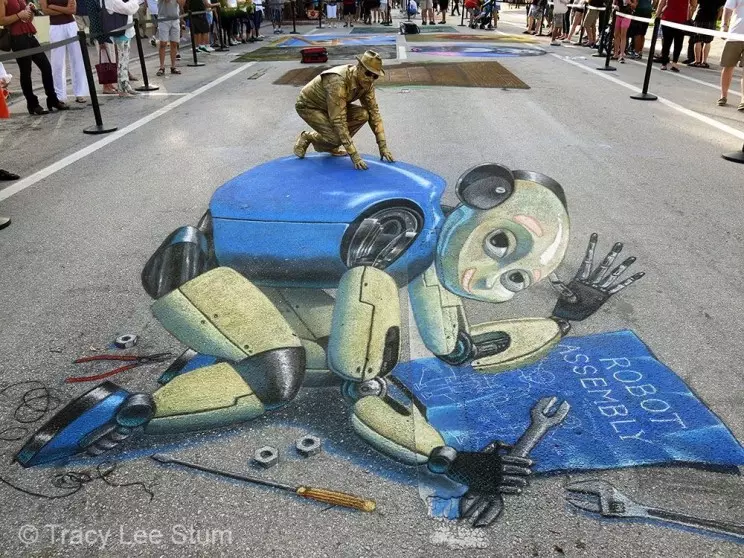 25+ geweldige afbeeldingen van 3D Street Art