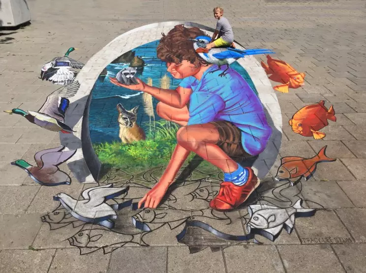 Más de 25 increíbles imágenes de arte callejero en 3D