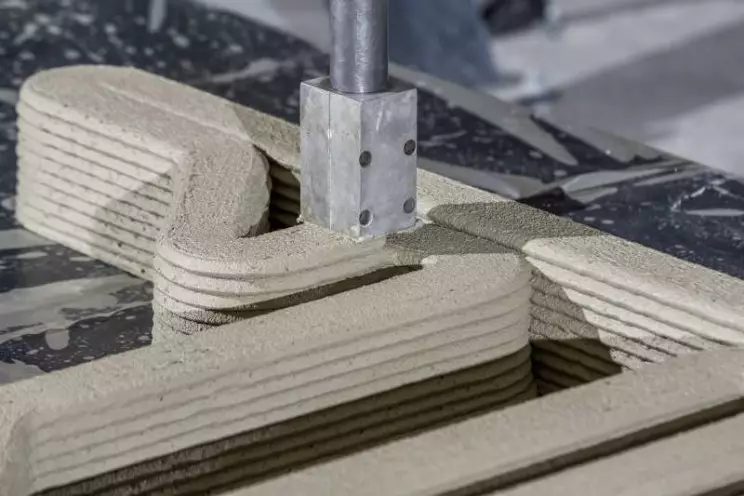 3D betono spausdinimo technologija