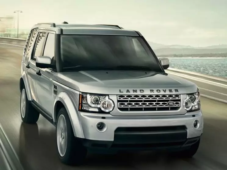 Konsèp vizyon Land Rover Discovery: HUD, eskanè tèren lazè, lanp lazè