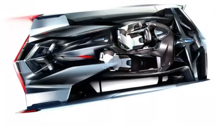 Cadillac konsept auto fit foar in superheld