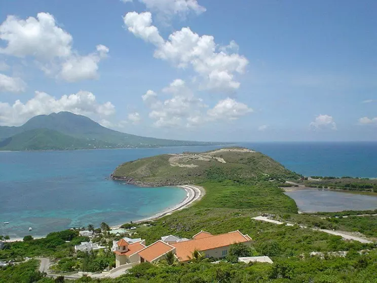 minnstu löndin Saint Kitts