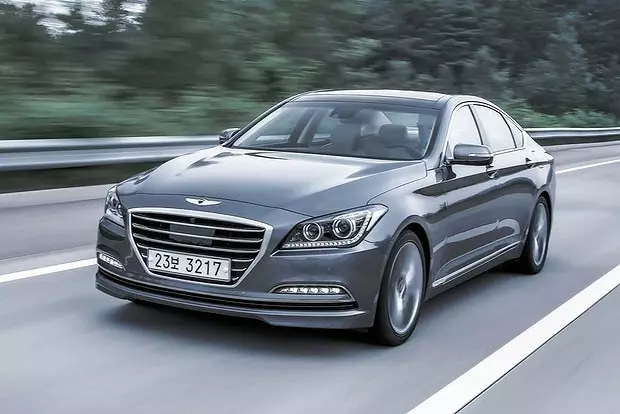 Nye Hyundai Genesis slår fotobokser ved automatisk å bremse ned farten