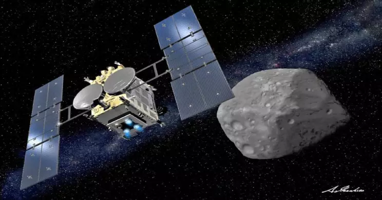 Hayabusa2 Umwanya wo Gushiraho Gukusanya Ingero kuva Ryugu Asteroid