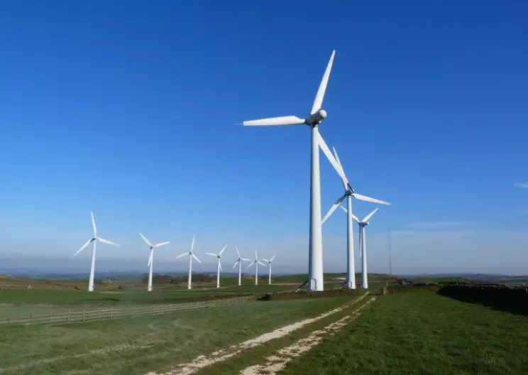 Ladang angin darat terbesar di Eropa
