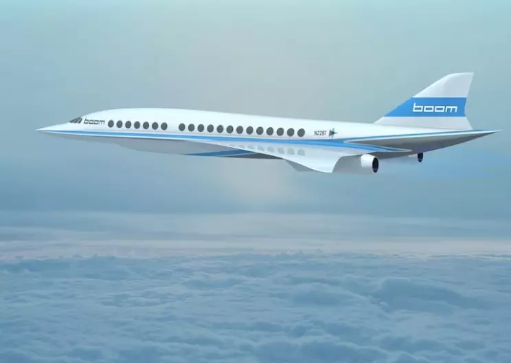 Supersonic Jet Yana Sauri fiye da Concorde da ake Gina