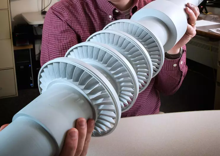 GE вынаходзіць міні-турбіну, якая можа здзейсніць рэвалюцыю ў энергетычнай прамысловасці