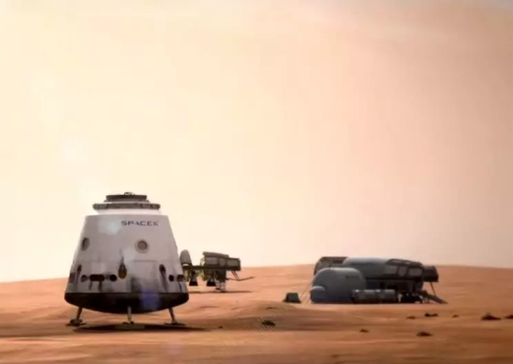 Mae SpaceX yn Paratoi ar gyfer Cenhadaeth i Wladychu Mars erbyn 2026