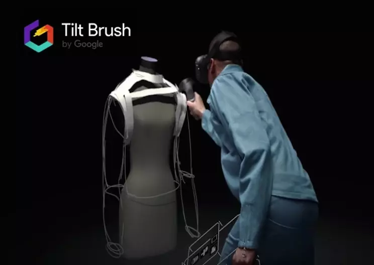 Google'ning Tilt Brush 3 o'lchamda bo'yash imkonini beradi