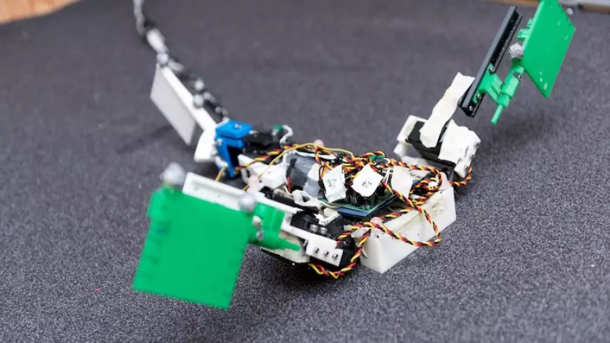 Robot Mudskipper Niru Gerakan Sato Darat Mimiti