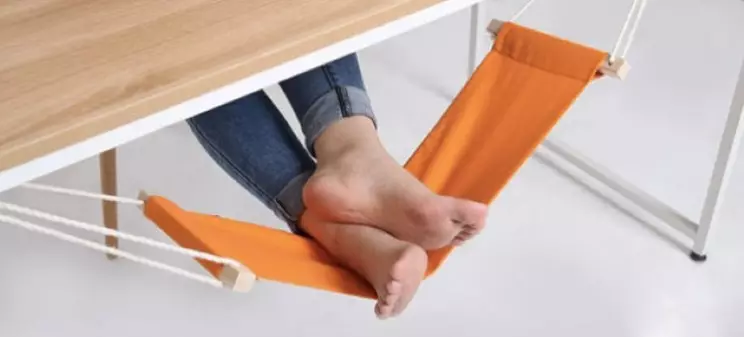 Fuut: A hamaca debaixo da mesa para os teus pés