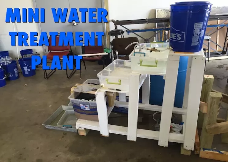 Gumawa Kami ng Miniature Drinking Water Treatment Plant – Matuto Tungkol sa Paggawa ng Malinis na Tubig