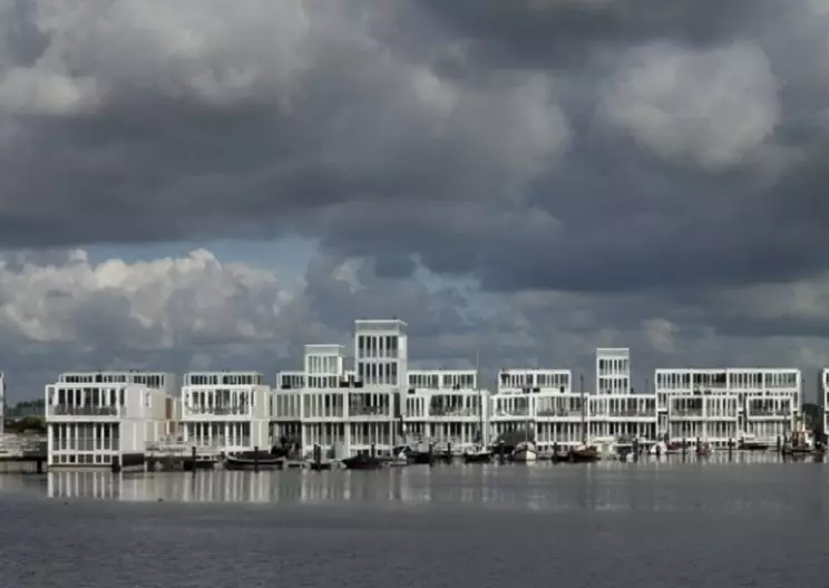 Les maisons flottantes d'IJburg, Amsterdam