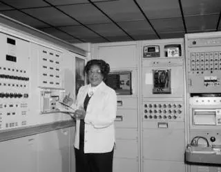 Mary Jackson v práci NASA Langley