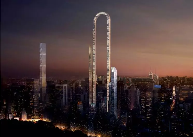 I-Big Bend: I-U-Shaped Skyscraper ecetyiselwe isiXeko saseNew York