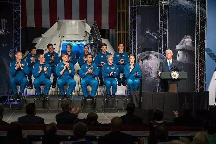 NASA's nieuwe astronauten