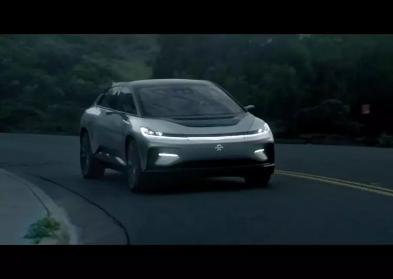 Faraday Future ריליסיז נייַ טיזער ווידעא פֿאַר זיין טעסלאַ קאָנקורענט