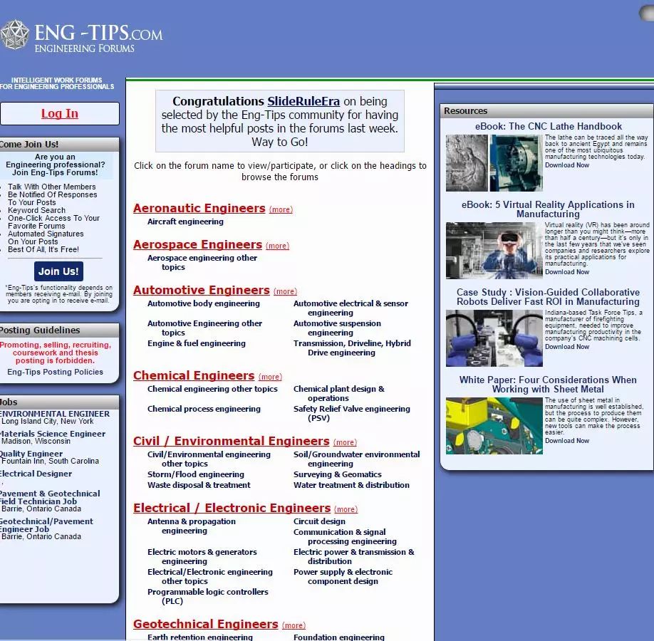 Iň oňat in Engineeringenerçilik web sahypalary Her inerener bilmeli