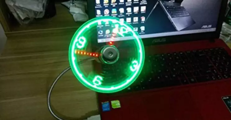 ONXE USB мухлиси соати LED