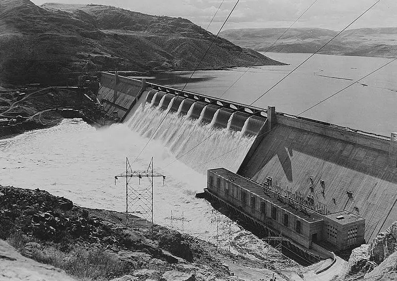 proyek konstruksi paling mematikan Bendungan Grand Coulee