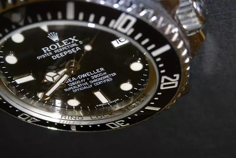 Rolex pulksteņa ciparnīca