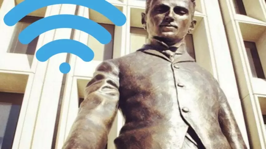 U-Nikola Tesla Ubonelela nge-Wi-Fi yasimahla kwiSilicon Valley