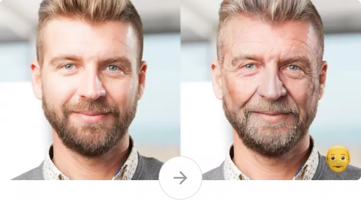 FaceApp gaat viraal met beroemdheden die afbeeldingen van toekomstige oudere zelven posten