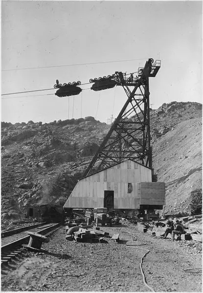 Hoover dam konstruksie trem