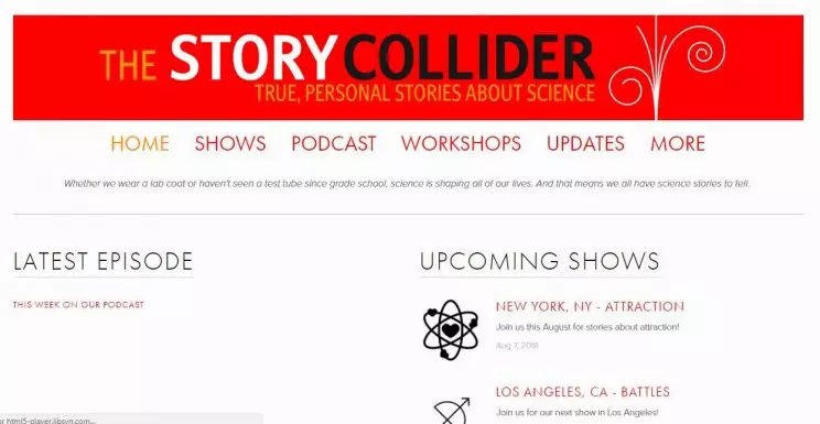 a Story Collider Science Podcast