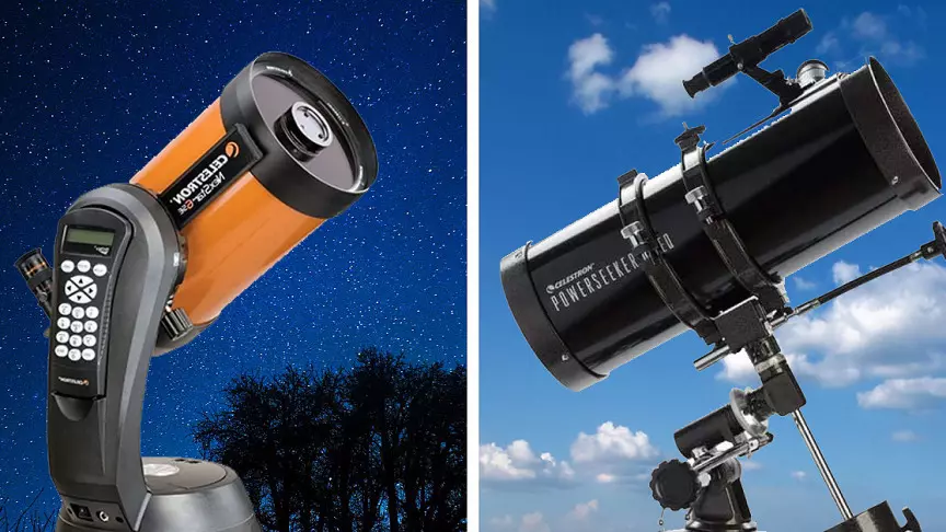 11+ найкращих телескопів, які можна купити для спостереження за зірками з дому