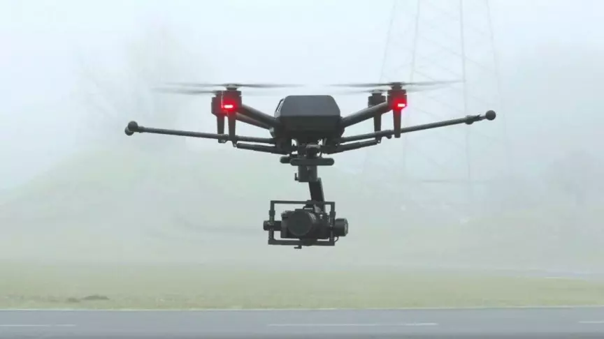 Sony właśnie zadebiutowało Airpeak, pierwszy dron w przestrzeni „AI Robotics”