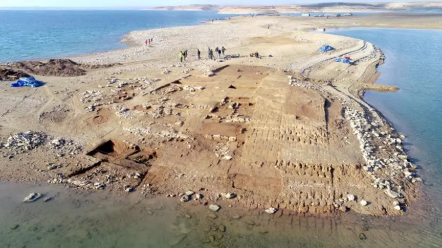 Liels sausums atklāj 3400 gadus vecu pilsētu netālu no Tigras upes