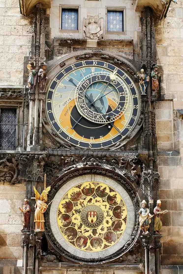 Prague Astronomical Clock Txhua