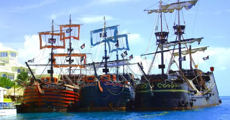 Inspiration fra den virkelige verden bag frygtede 'Pirates of the Caribbean' fartøjer