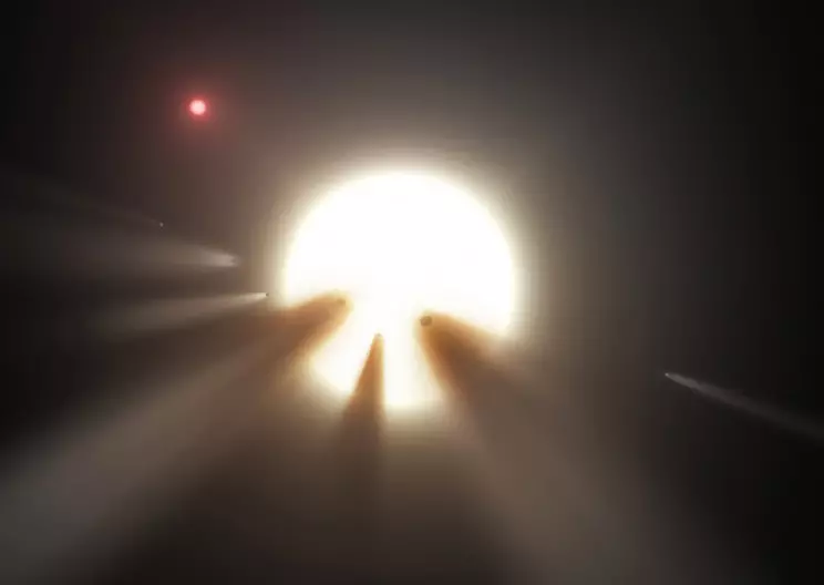 Den mystiske 'Alien Megastructure'-stjerne begynder at dæmpe igen