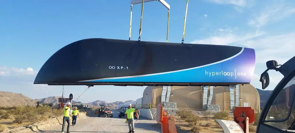 Hyperloop One успішно завершив свій перший повносистемний тест