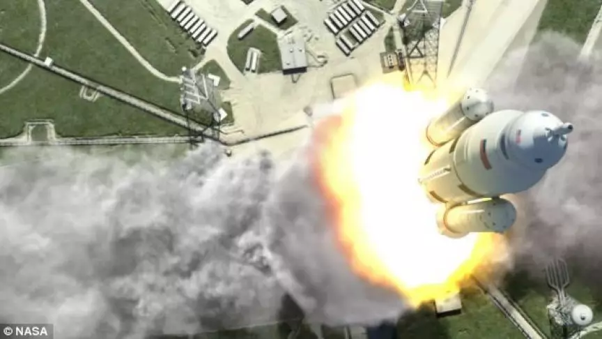 NASA's Space Launch System wordt de grootste raket ooit gemaakt